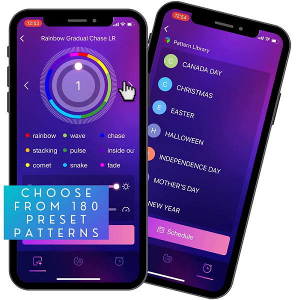 Permanent outdoor lighting for Christmas and all season